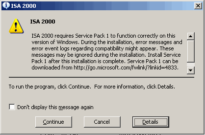 Docenti.org - Installare e configurare Microsoft Isa Server 2000