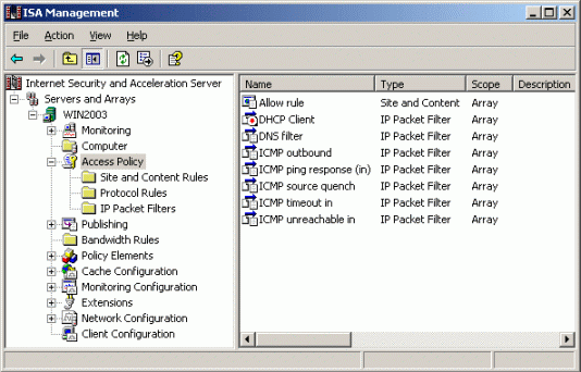 Docenti.org - Installare e configurare Microsoft Isa Server 2000